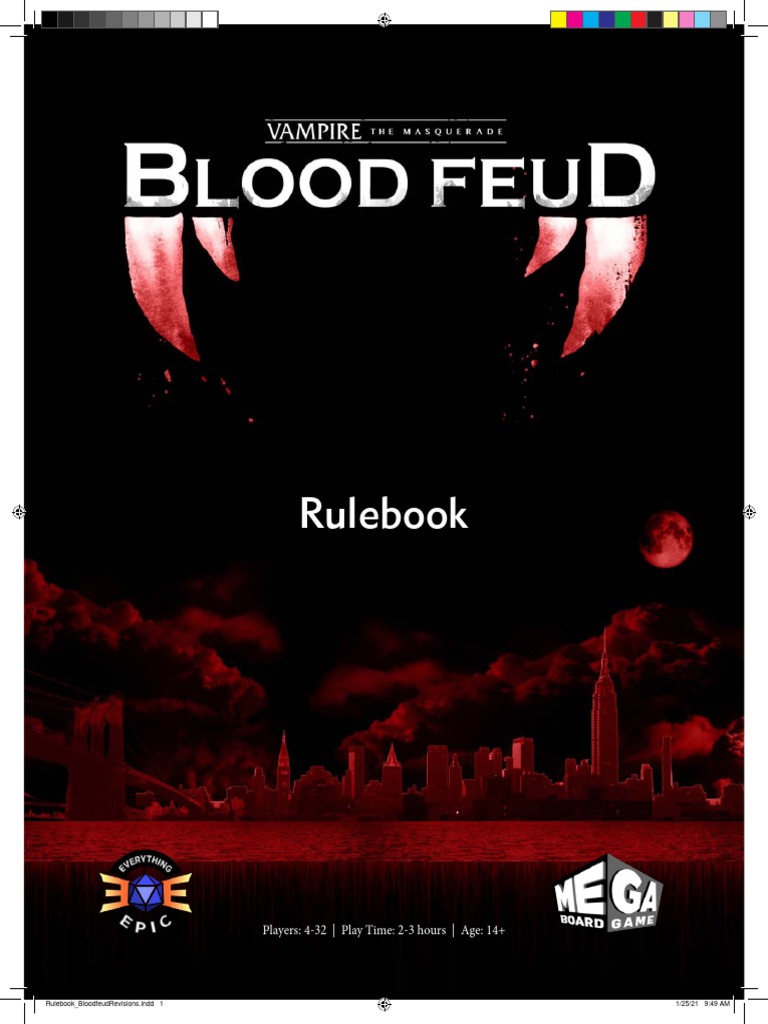 Rulebook: Players: 4-32 - Play Time: 2-3 Hours - Age: 14+ | PDF | Role Playing Games | Tabletop ...