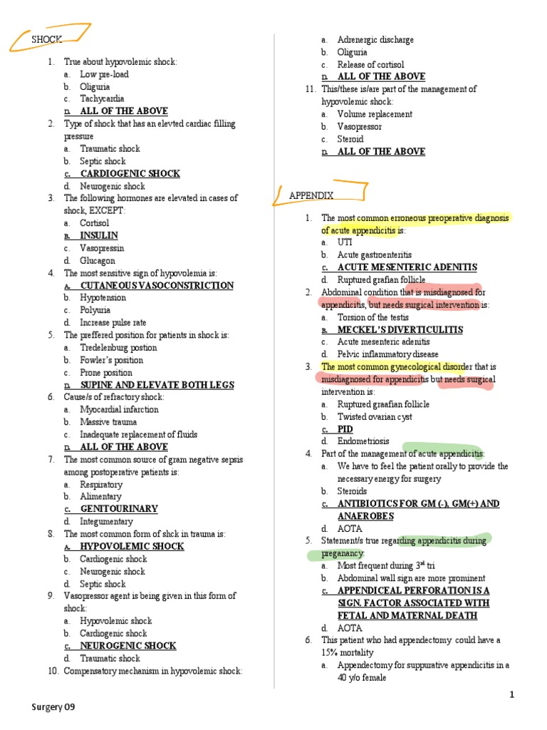 (Sgy Samplex Prelim 2) Surgery-Remedial-Reviewer | PDF