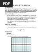 Games of The Generals Rank List WPS Office | PDF