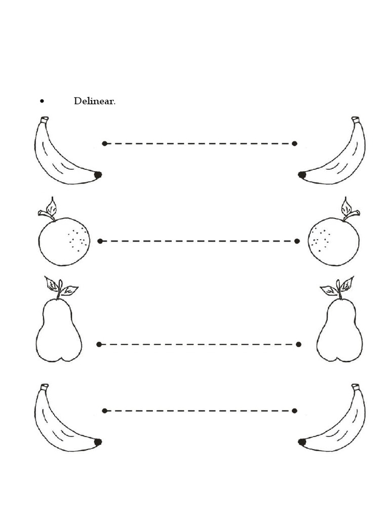 Trazos Rectos para Ninos de 4 Anos | PDF