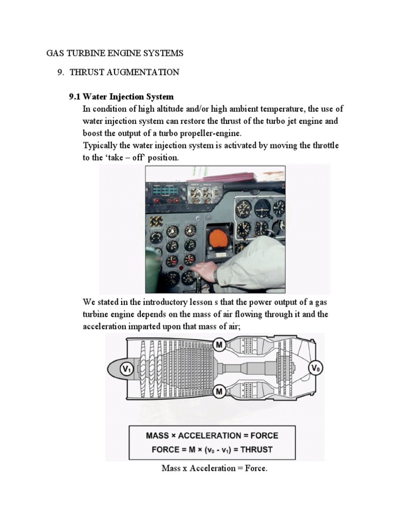 Gte Thrust Augmentation System 9 | PDF | Jet Engine | Gas Turbine