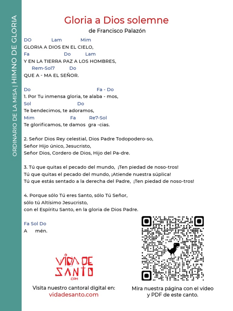 Gloria Solemne de Francisco Palazón | PDF
