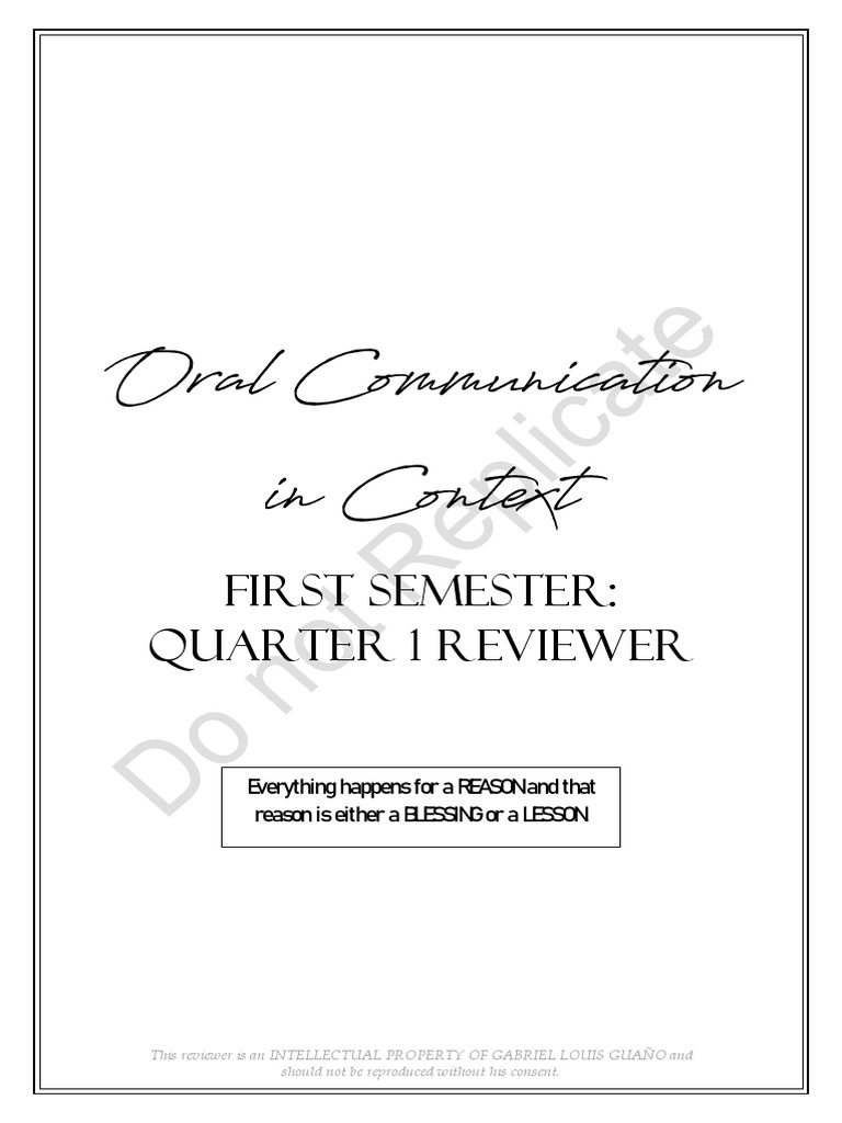 Communication Functions and Models Review | PDF | Communication | Cognition