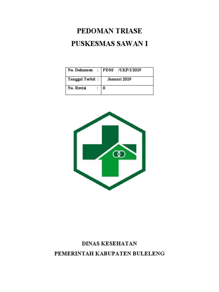 Pedoman Triase 2023 | PDF