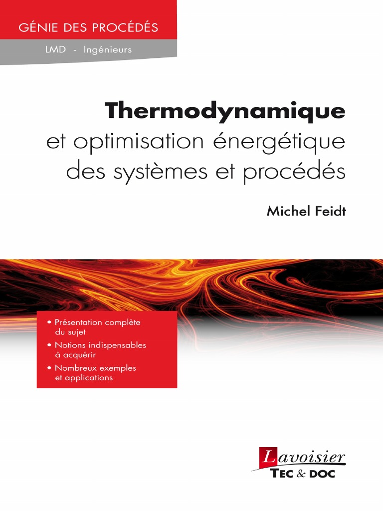 Thermodynamique Et Optimisation Energetique TDM | PDF