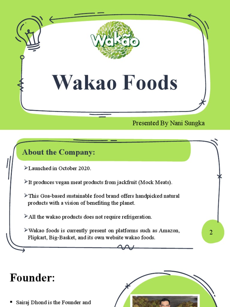 Wakao Foods1 | PDF