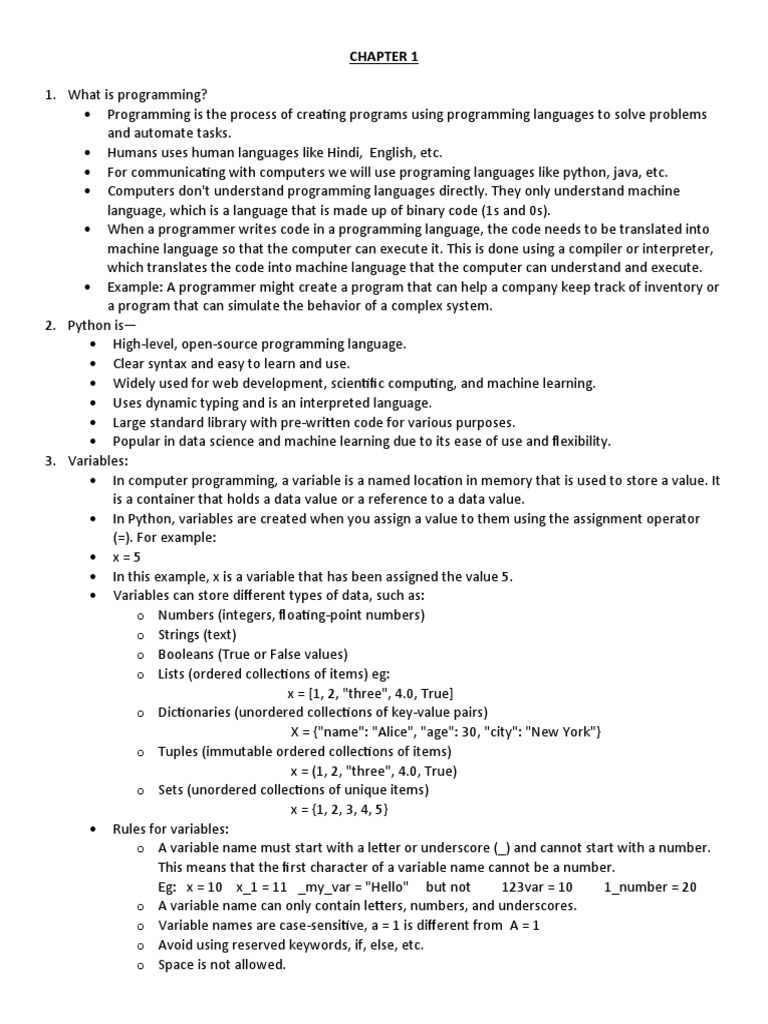 Python | PDF | Programming Language | Computer Programming