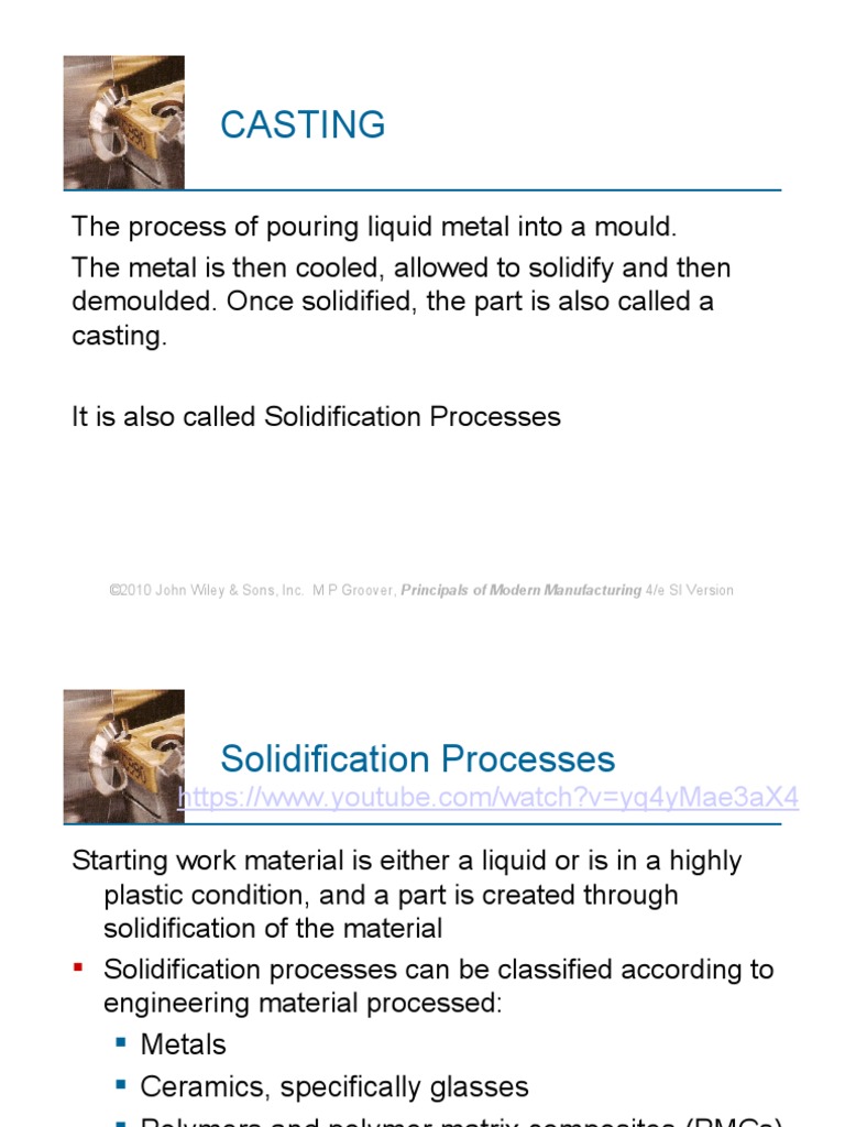 Untitled | PDF | Casting (Metalworking) | Foundry