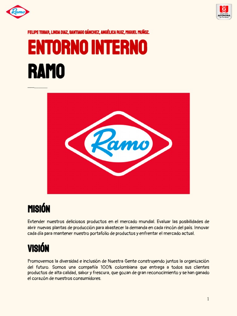 Ramo | PDF | Colombia | Marketing