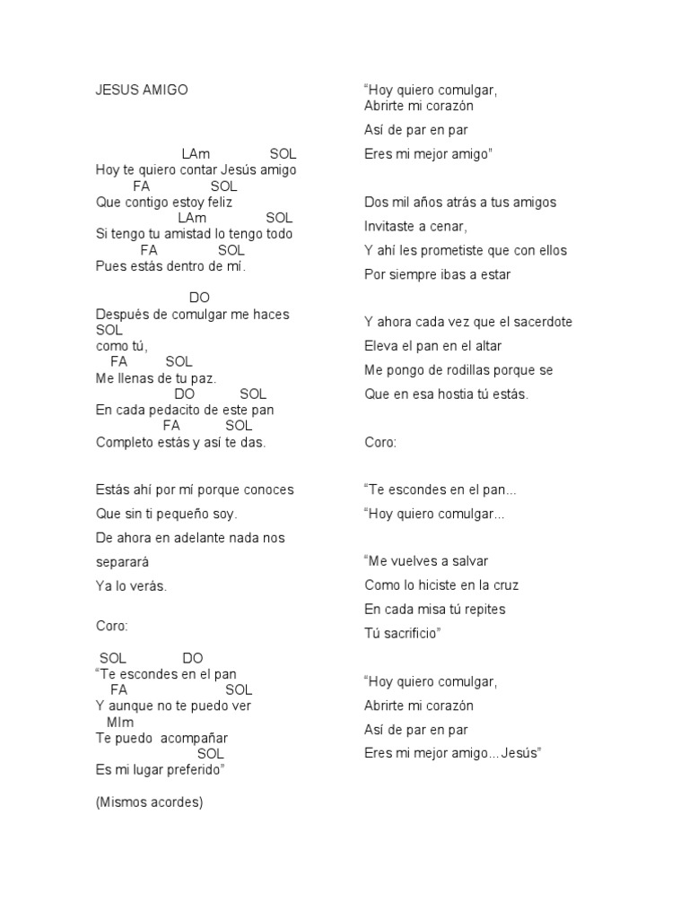 Jesus Amigo | PDF