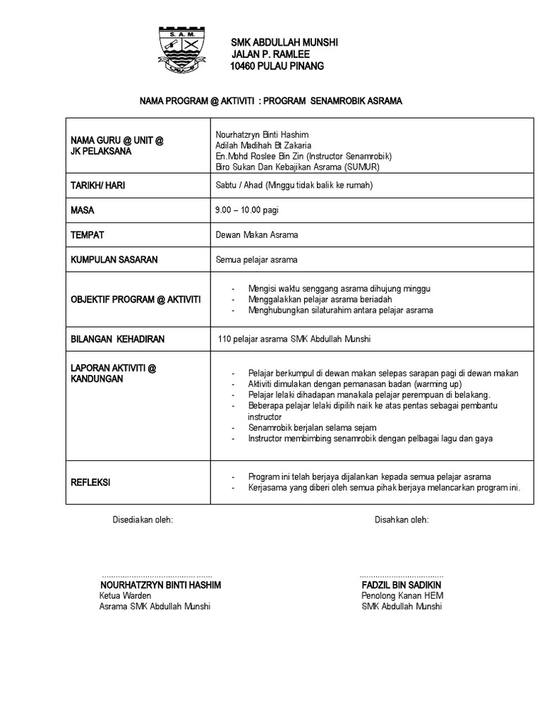 Laporan Dokumentasi | PDF