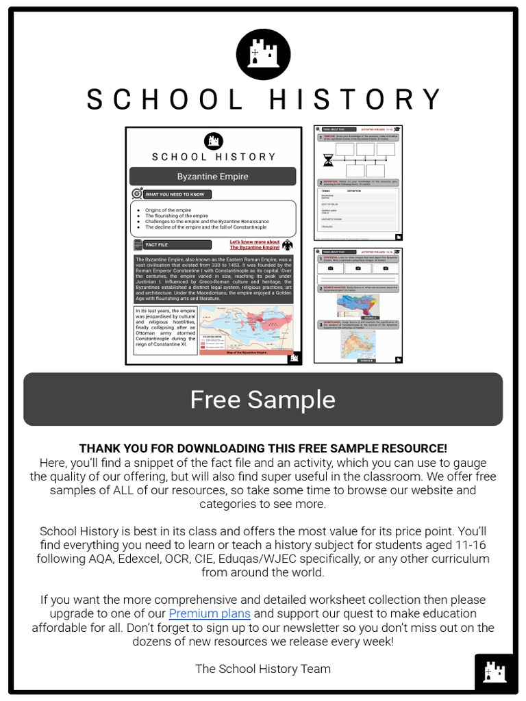 Byzantine Empire Resource Sample | PDF | Constantinople | Byzantine Empire