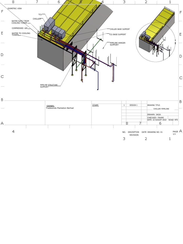 Chiller Pipeline | PDF | Thermodynamics | Transport Phenomena