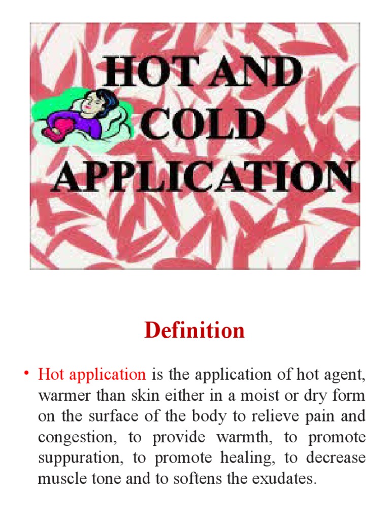 Hot and Cold Applications Fundamentals of Nursing | PDF | Heat | Edema