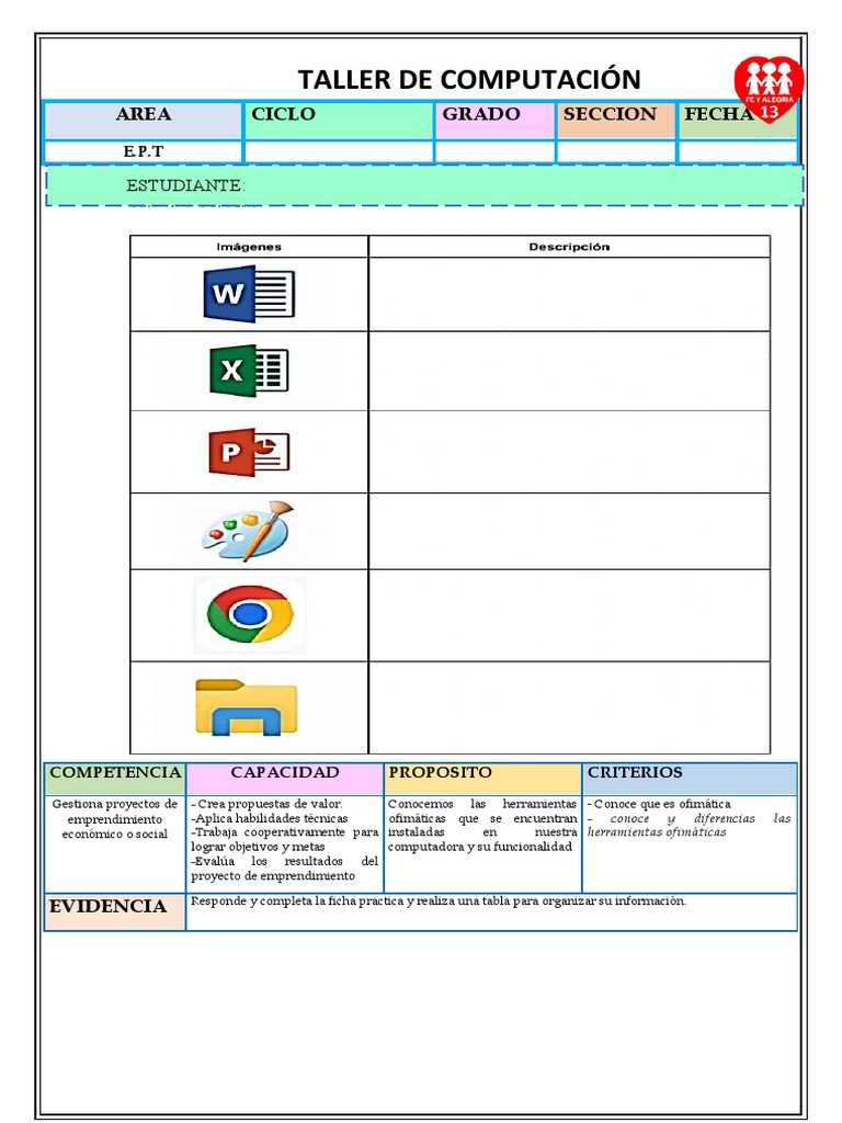Ficha Ofimatica | PDF