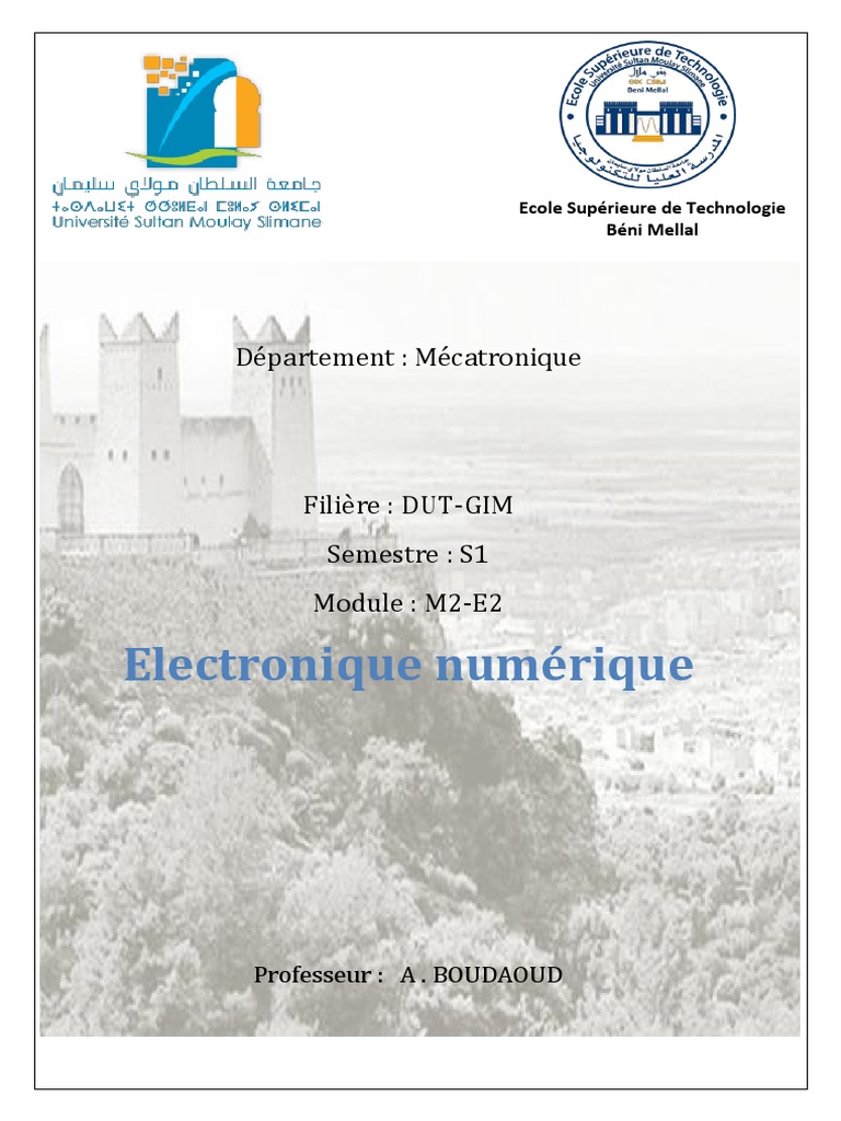 Introduction à l'Électronique Numérique | PDF | Décimal codé binaire | ASCII