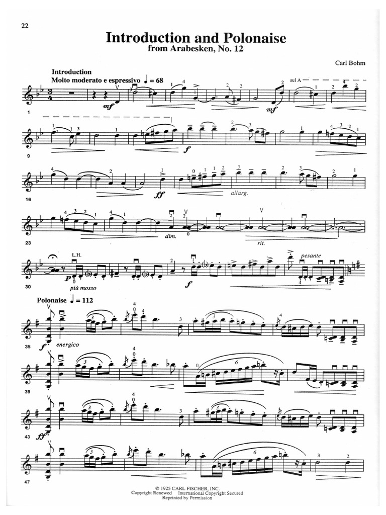 Introduction and Polonaise: From Arabesken, No. 12 | PDF