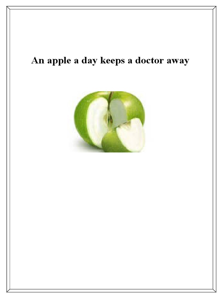 An Apple A Day | PDF