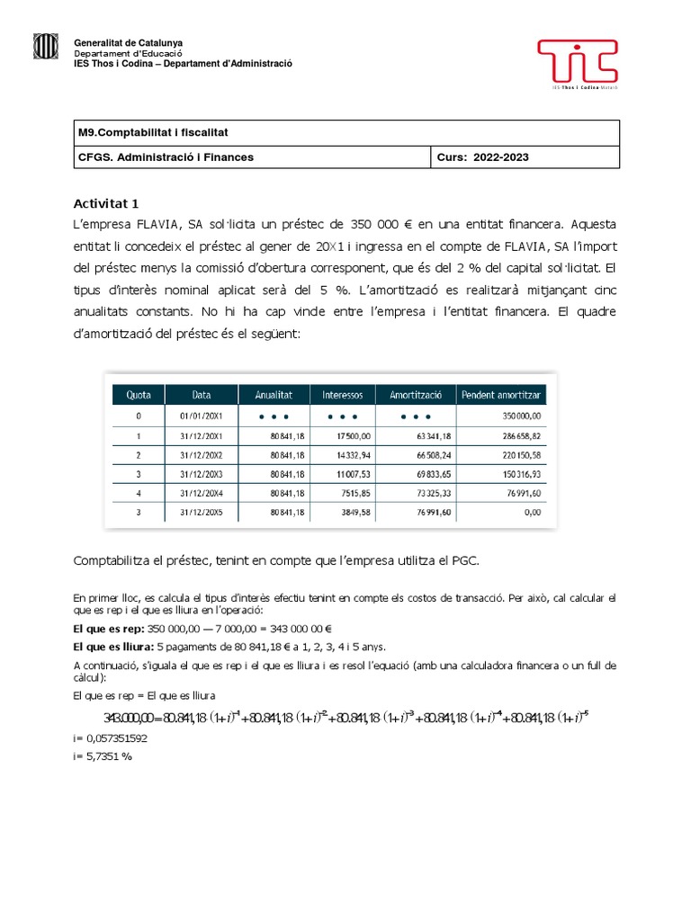 Activitat 3 Solucions | PDF