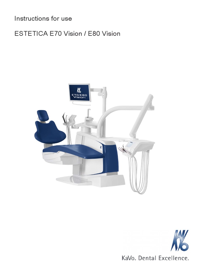 Instructions For Use ESTETICA E70 Vision / E80 Vision | PDF | Medical ...