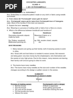 Evs Worksheet Lesson - 5 | PDF