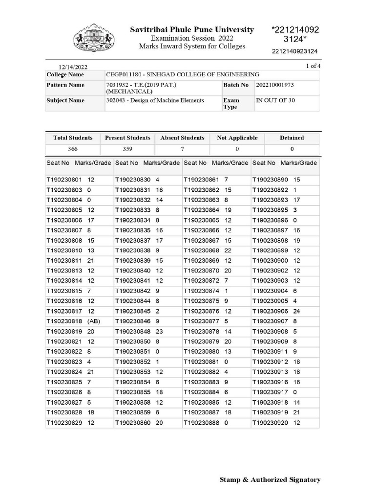 Te2019 Dme Insem Nov2022 | PDF