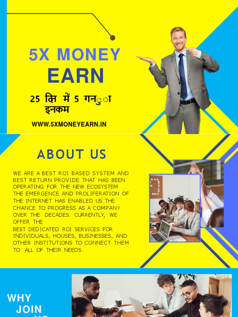 5X Money Earn | PDF | Business | Economies