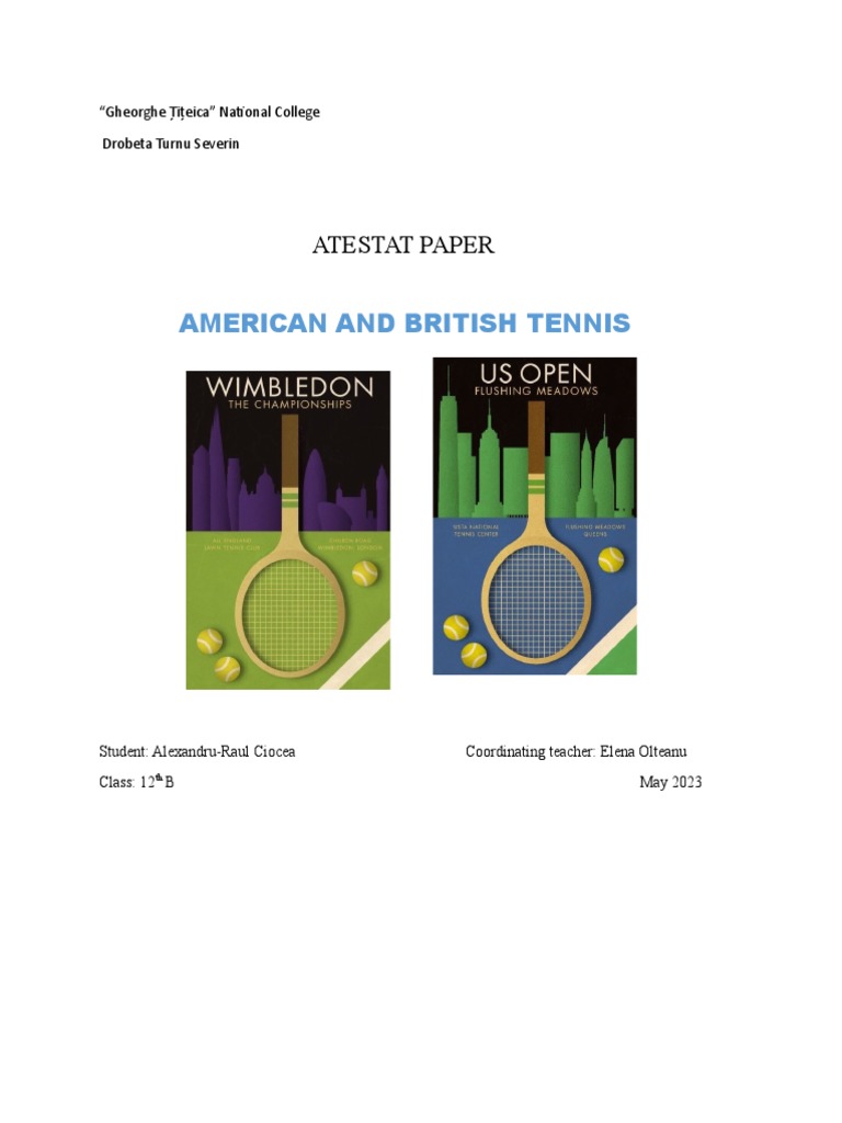 Atestat Engleza | PDF