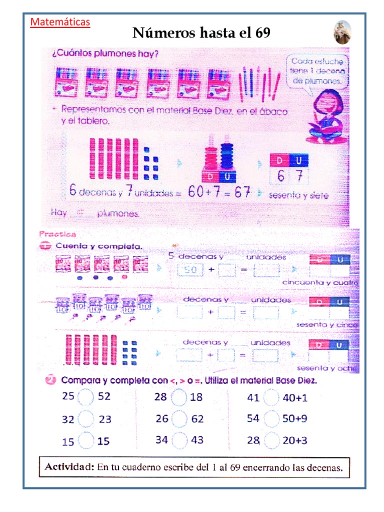 Numeros Hasta El 69 | PDF