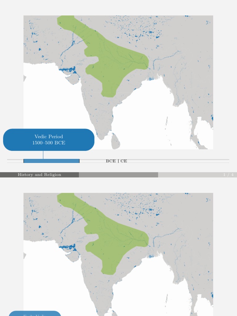 Vedic Period 1500-500 BCE: History and Religion 1 / 4 | PDF | Vedas ...