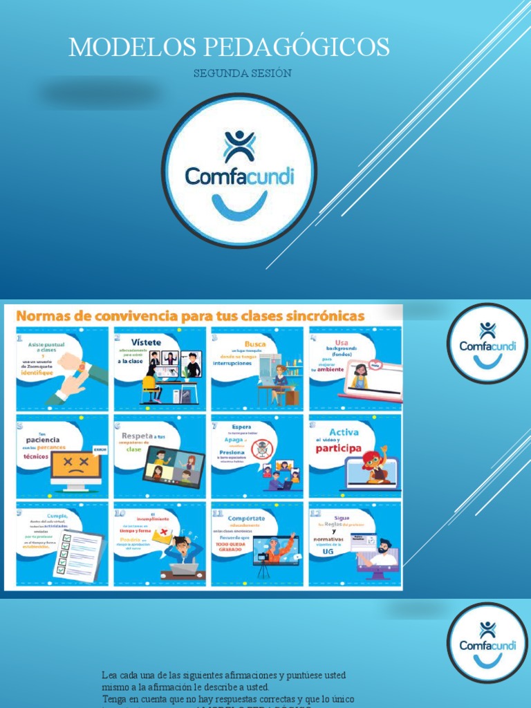 Modelos Pedagógicos: Segunda Sesión | PDF | Aprendizaje | Conocimiento