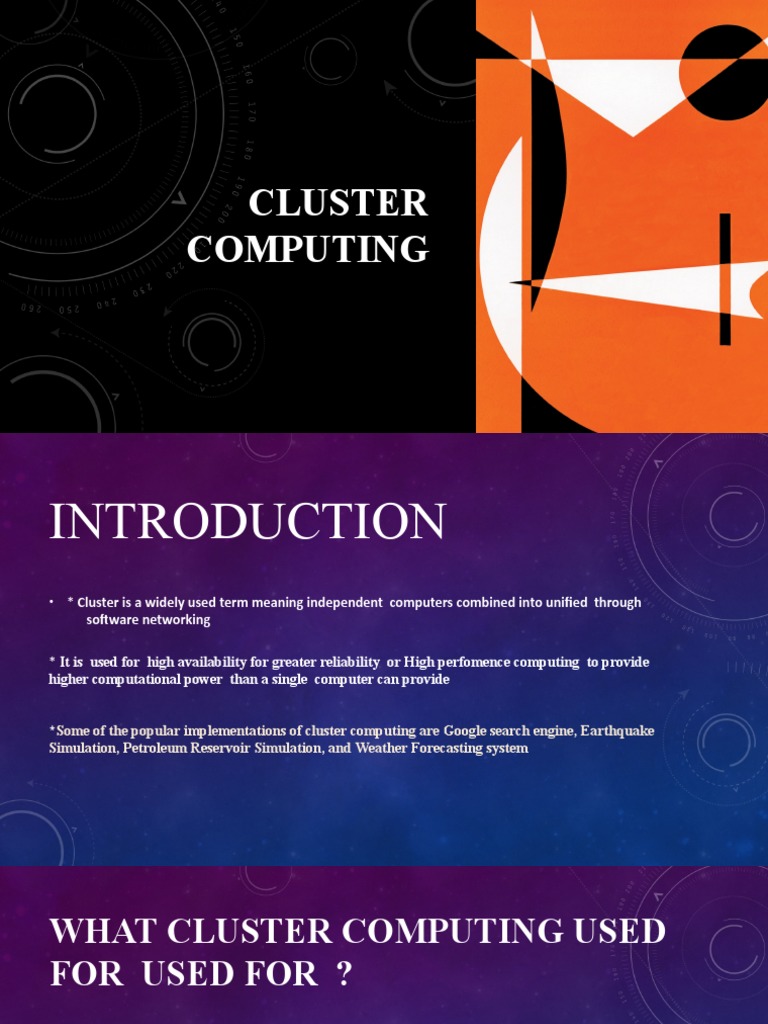 Cluster Computing | PDF | Computer Cluster | Load Balancing (Computing) Cluster Computing | PDF | Computer Cluster | Load Balancing (Computing)