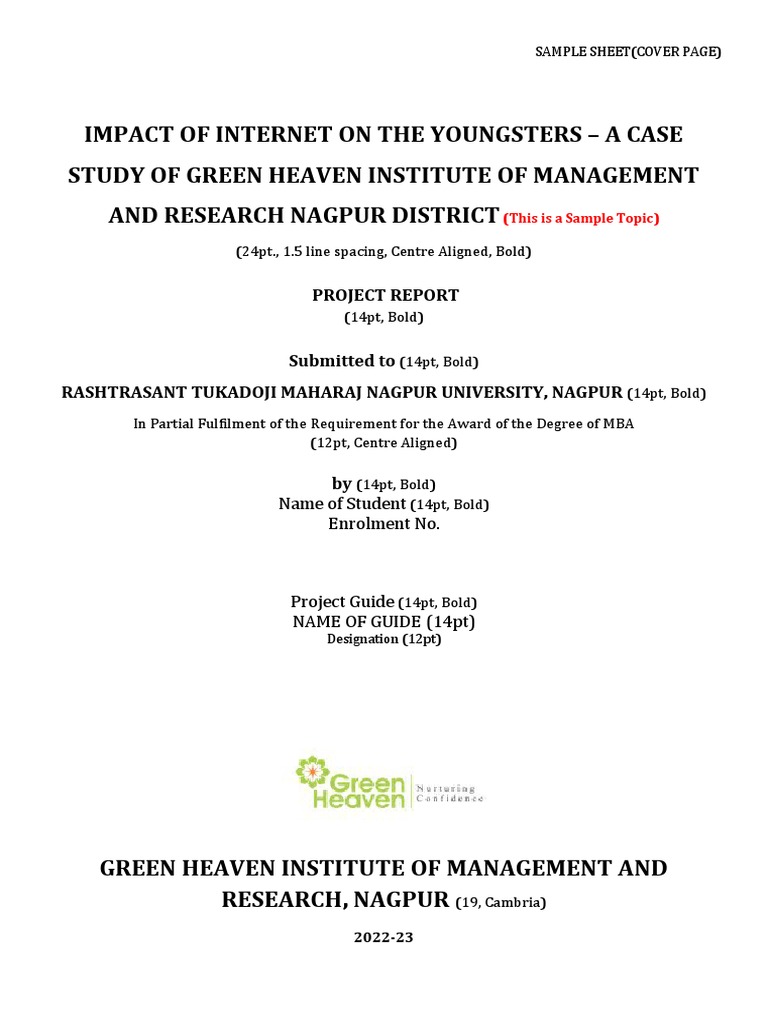 Final Project Front Page Certificates and Declaration | PDF ...