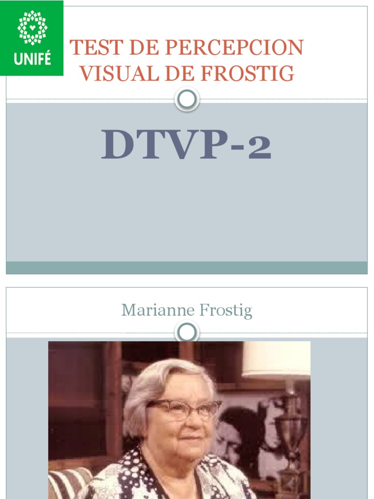 Test de Percepción Visual Frostig | PDF