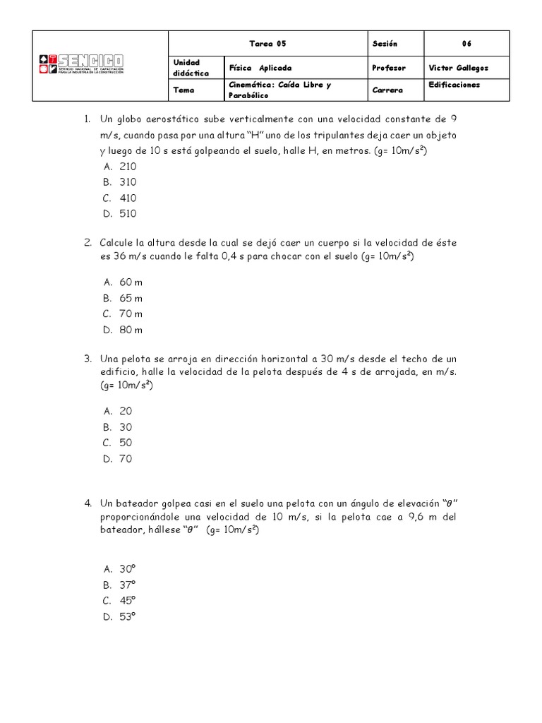 Tarea 06 Fis Edi | PDF