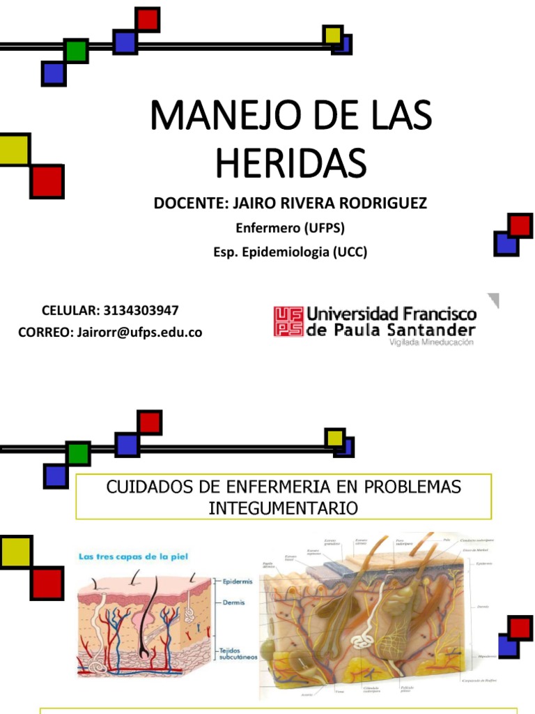 Manejo de Las Heridas | PDF | Herida | Medicina CLINICA