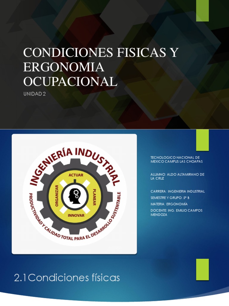 Ergonomia U2 - Aad | PDF | Factores humanos y ergonomía | Frecuencia