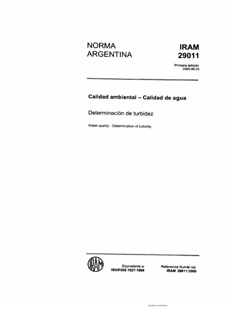 Iram 29011 | PDF