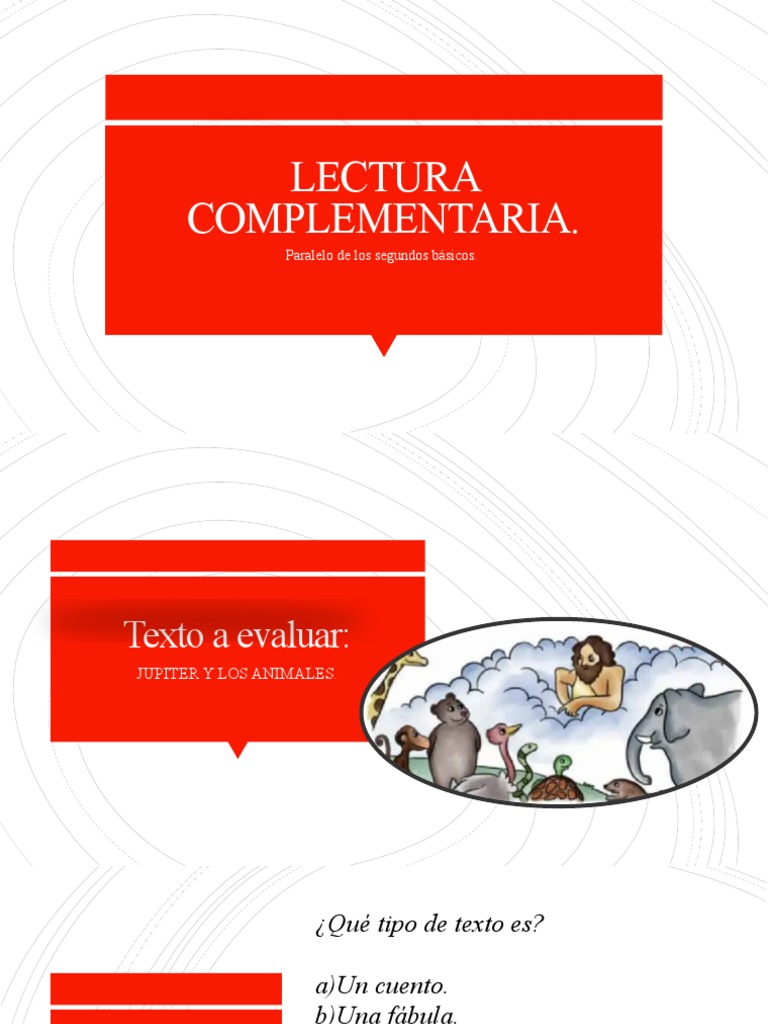 Lectura Complementaria.: Paralelo de Los Segundos Básicos | PDF