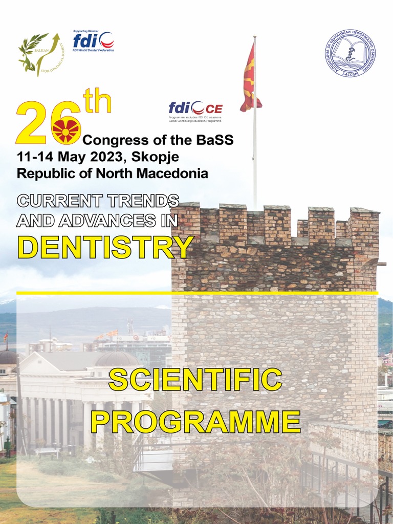 26th Bass Congress Scientific Programme | PDF | Dentistry | Dental Implant