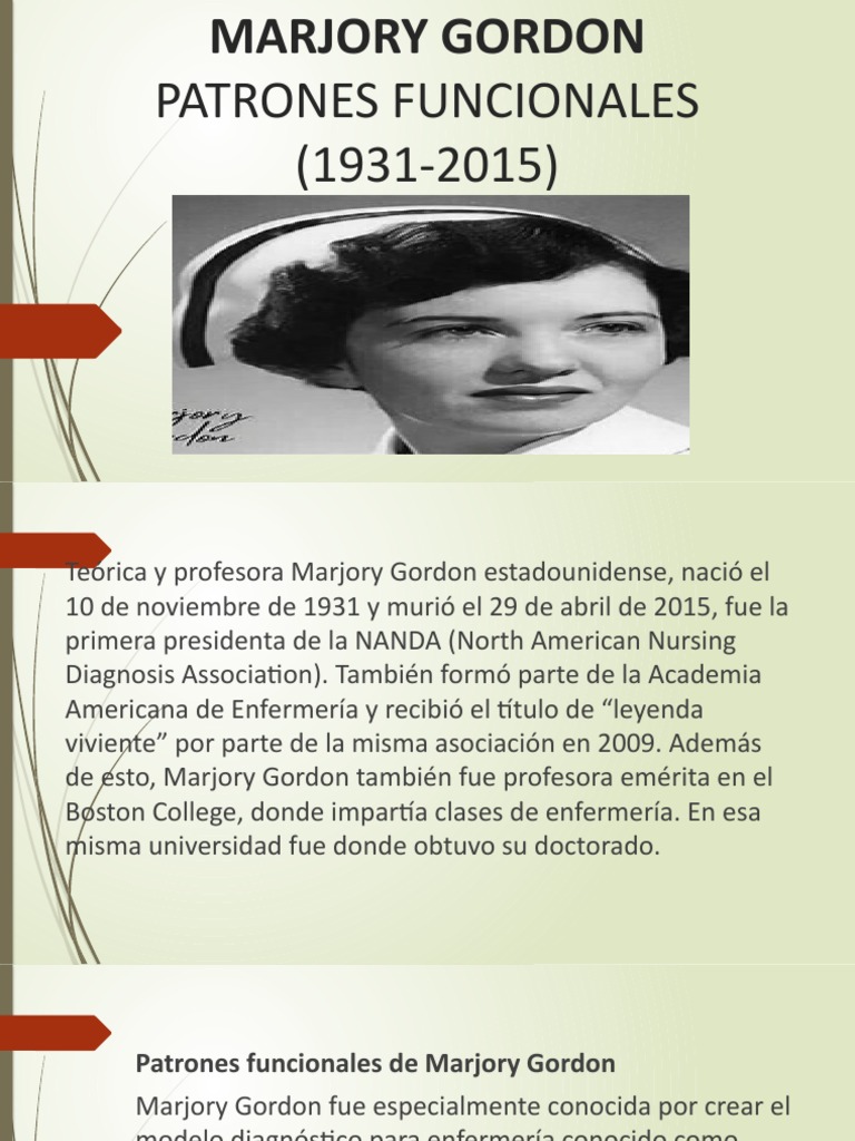 Marjory Gordon | PDF