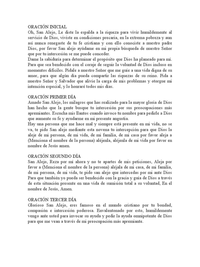 Oración Inicial | PDF | Intercesión | Oración