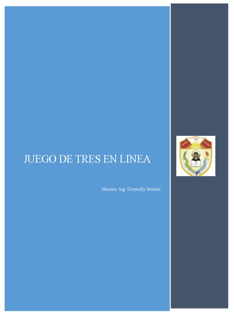 Algoritmos de Tres en Línea en PSeInt | PDF | Informática | Ciencias de ...