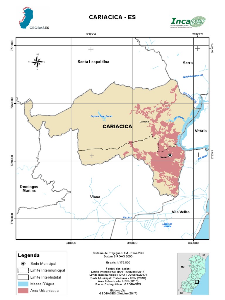 Cariacica - MAPA | PDF