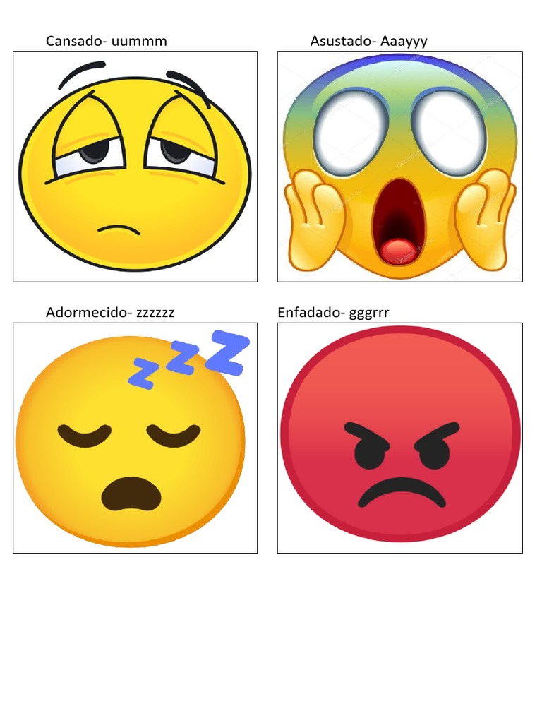 Emociones y sus Sonidos Asociados | PDF