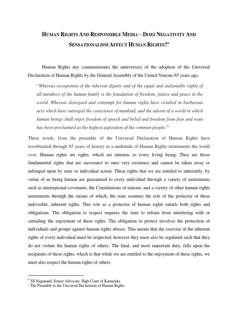 Article Media Sensationalism | PDF