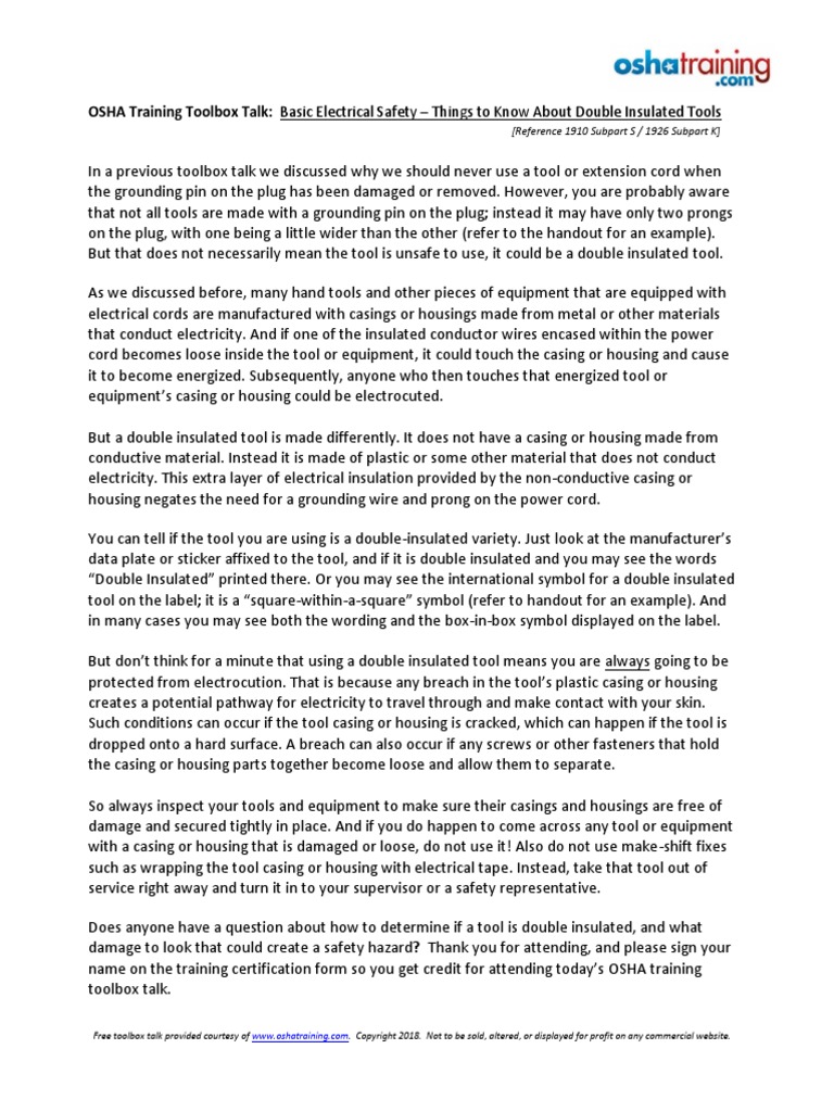 TBT - Electrical Safety 3 | PDF | Insulator (Electricity) | Electrical Connector