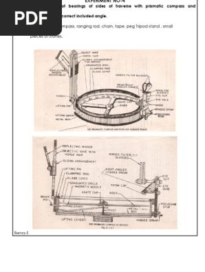 Prismatic Compass Sketch