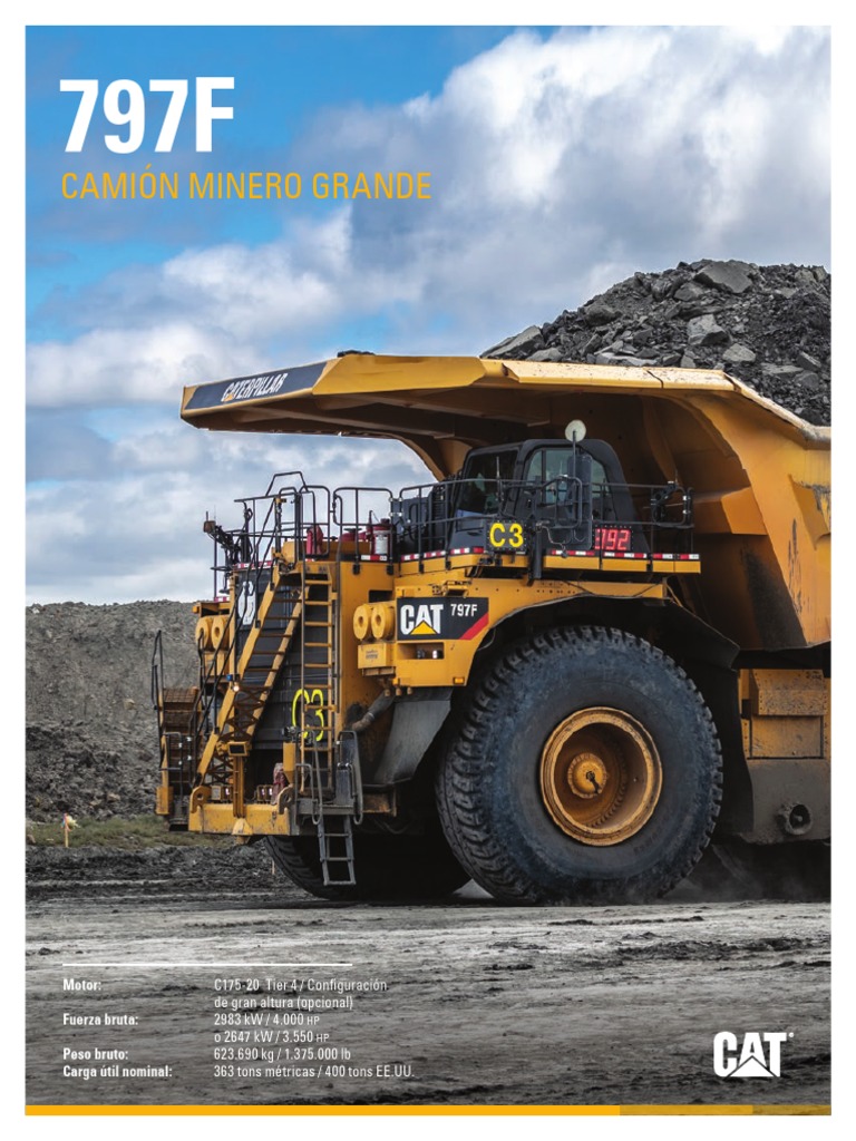 Manual Cat 797F | PDF | Camión