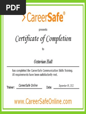 Infographics Careersafe